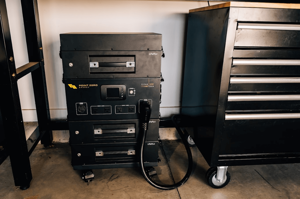 Titan 240SP Solar Generator by Point Zero Energy - Wild Oak Trail