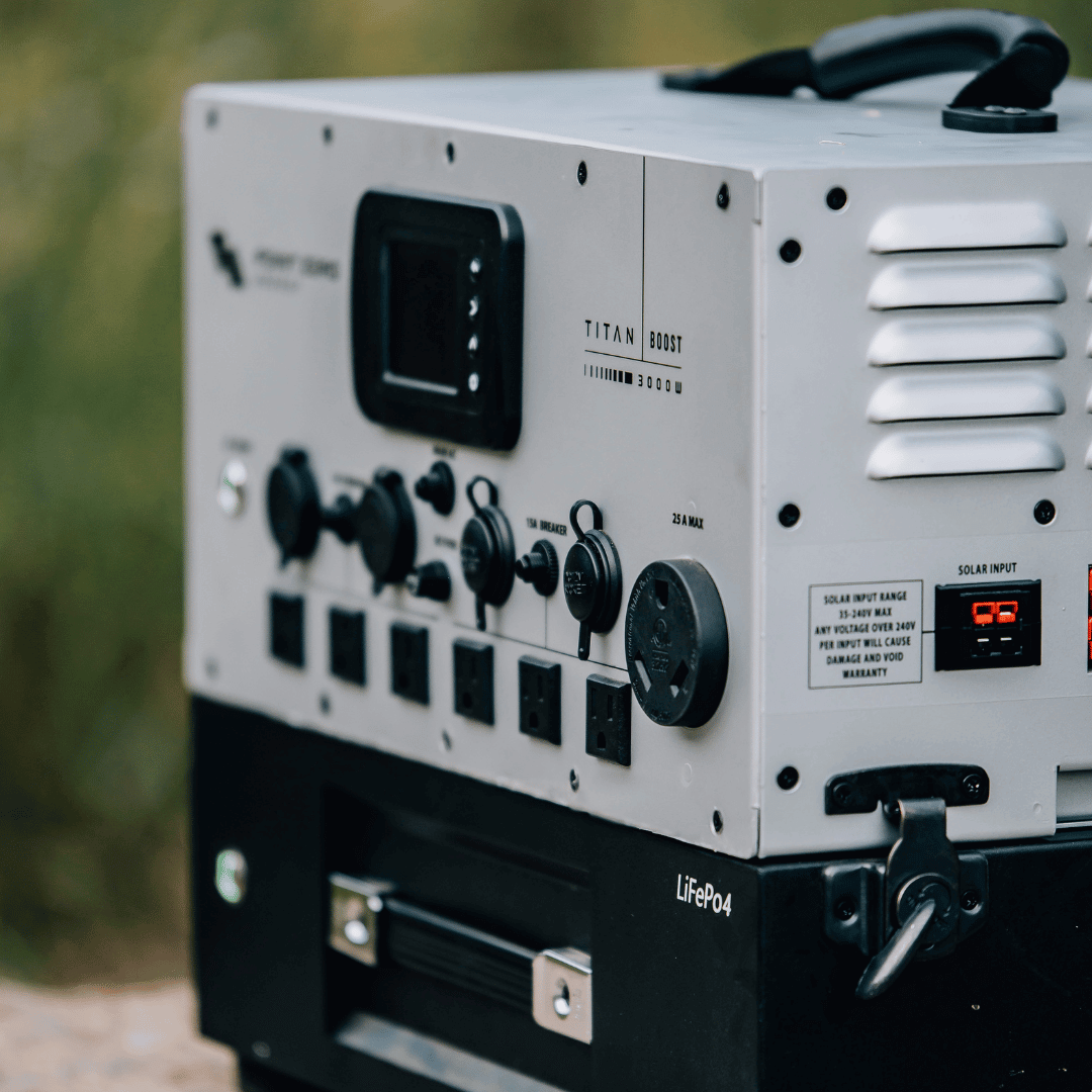 Titan Boost Solar Generator 3000w Point Zero Energy - Wild Oak Trail